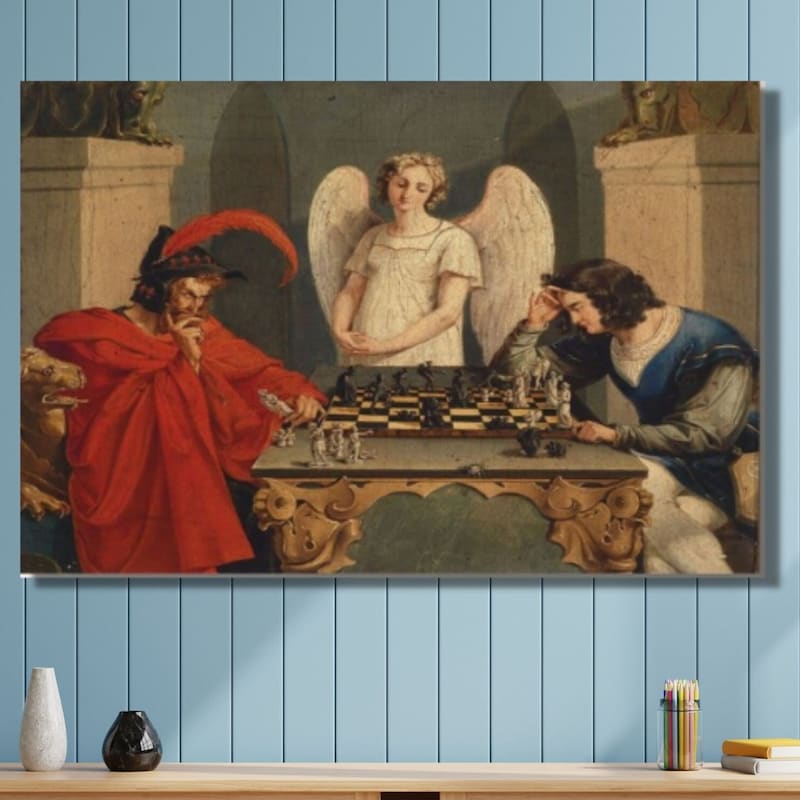 Checkmate Painting - Etsy