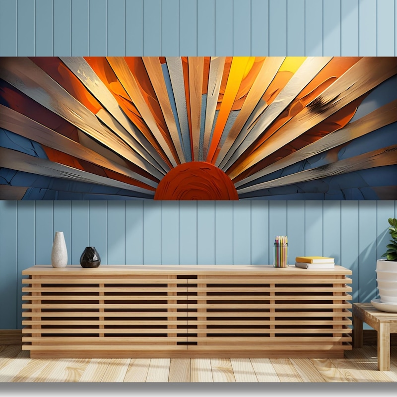 Wooden Sunrise - Etsy