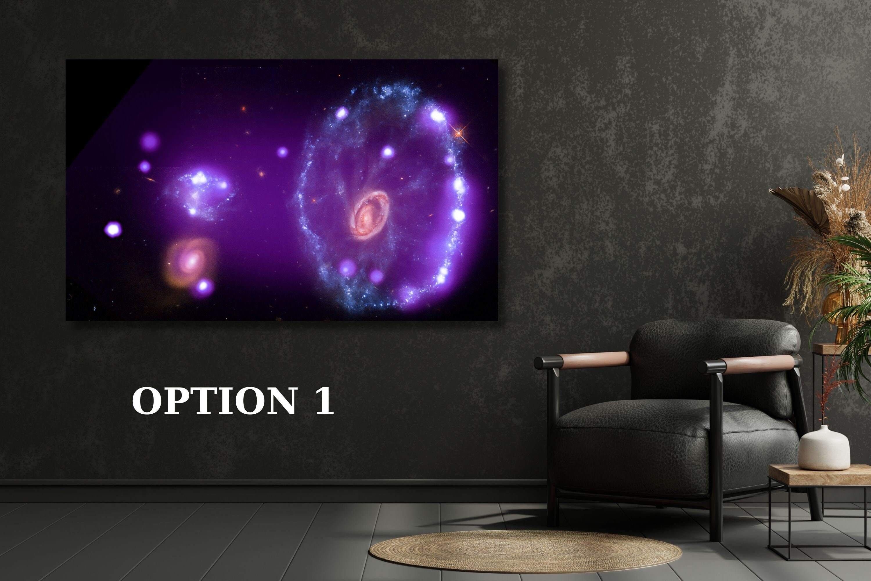 Nasa Poster,the Scattered Stars of the Globular Cluster Canvas Wall Art ...