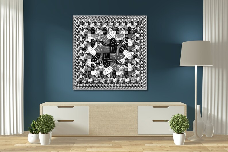 By Maurits Cornelis Escher Canvas Wall Art, M.C. Escher MC Escher ...