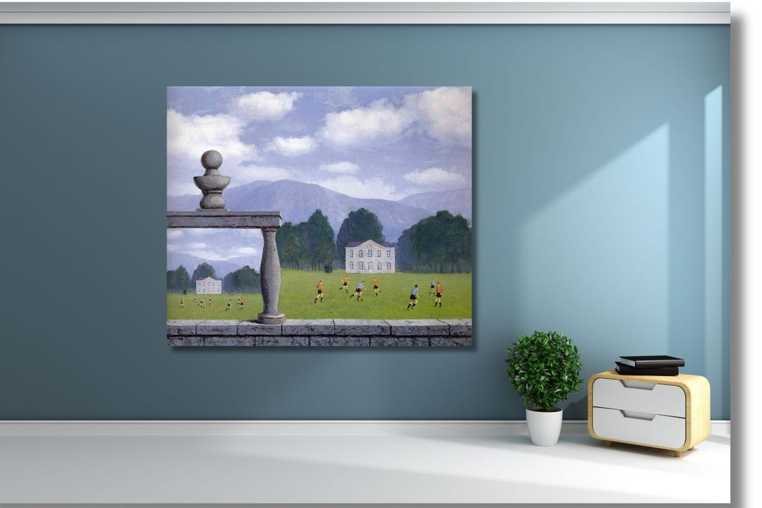 René Magritte Wall Art, Representation by René Magritte Art Print ...