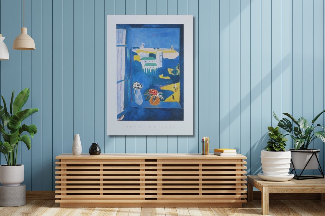 Henri Matisse Window at Tangier Canvas/poster Art Reproduction ...
