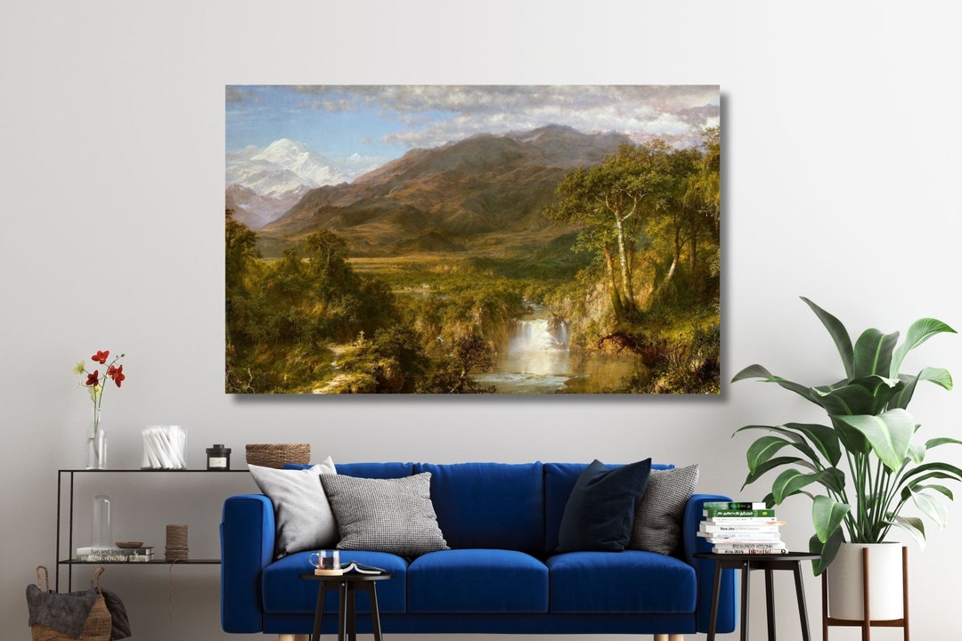Frederic Edwin Church Heart of the Andes 1859 Canvas, Mountain ...
