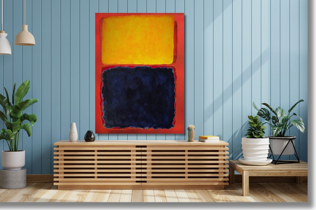 Mark Rothko Reproduction Arts, Mark Rothko Wall Art, Rothko Canvas ...