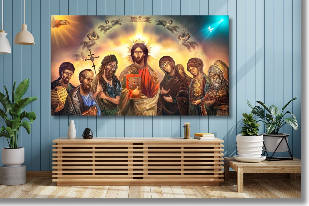 Jesus Christ Poster,holy Jesus Canvas, Modern Wall Art,jesus Christ ...