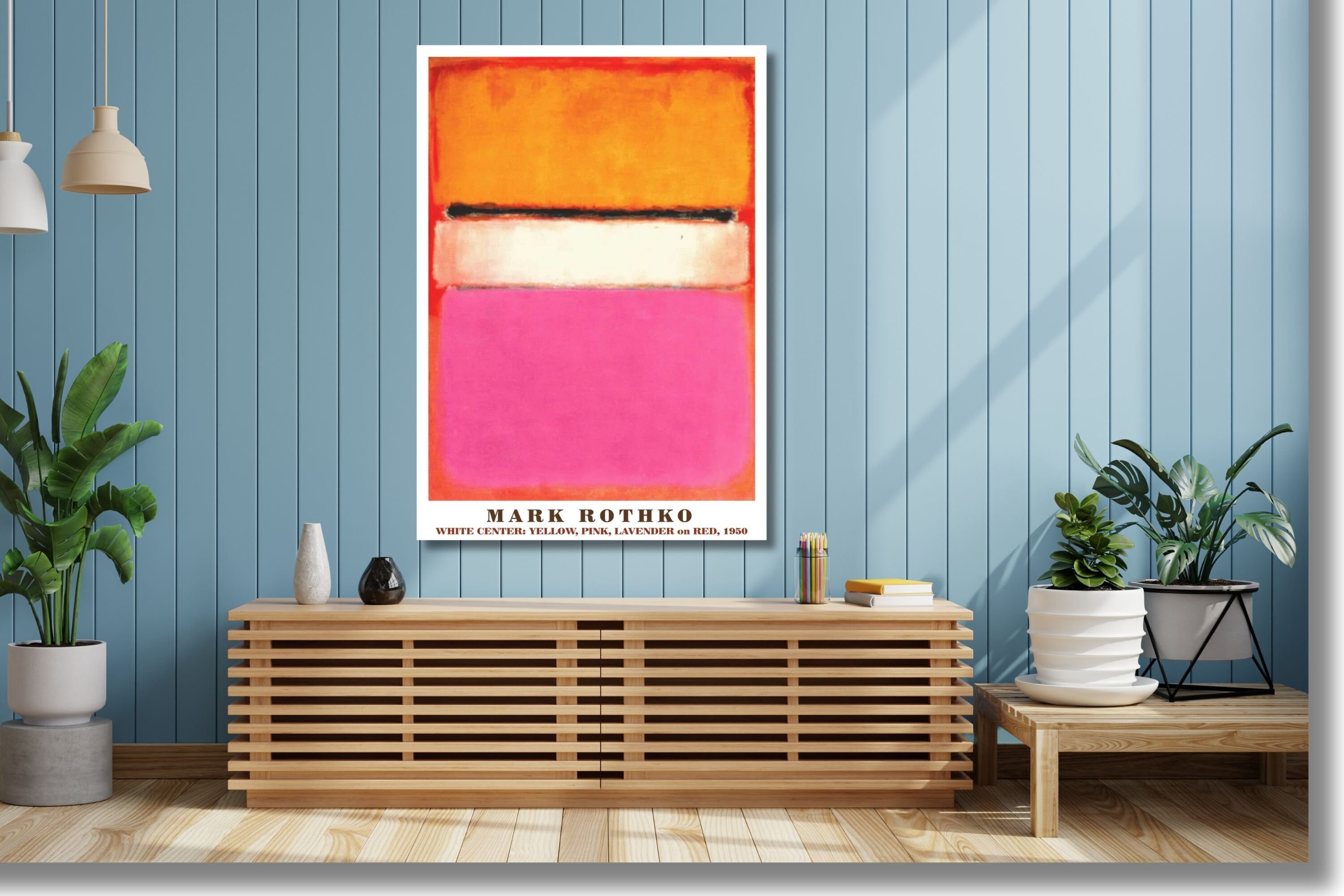 Mark Rothko Style Abstract Rothko Wall Art Rothko Reproduction - Etsy