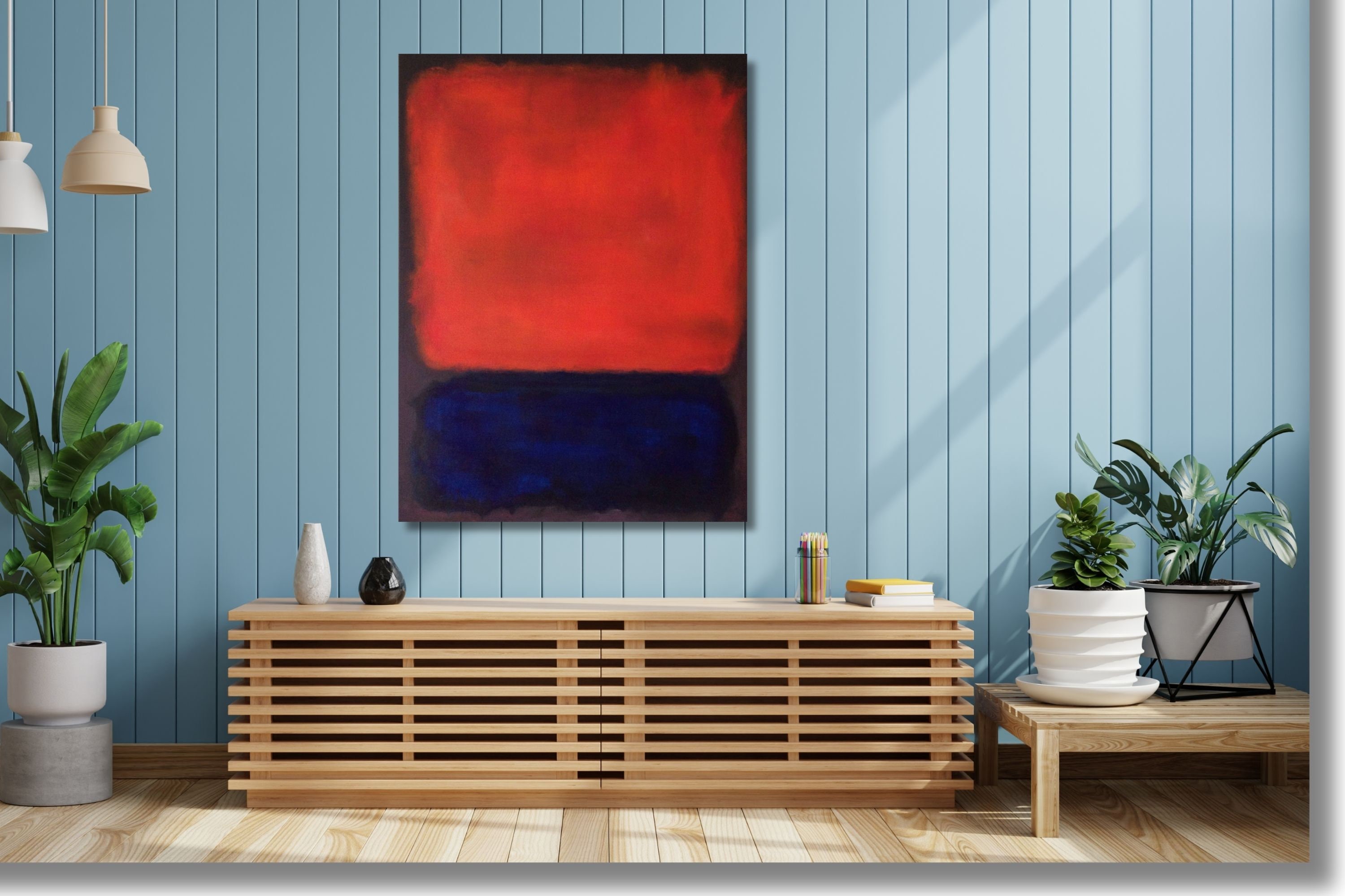 Mark Rothko No.14 1960 Print, Mark Rothko Canvas Print, Mark Rothko ...