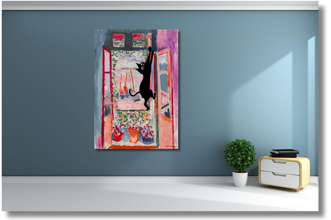 Henri Matisse Style Goldfish Canvas,goldfish in a Fish Tank,goldfish ...