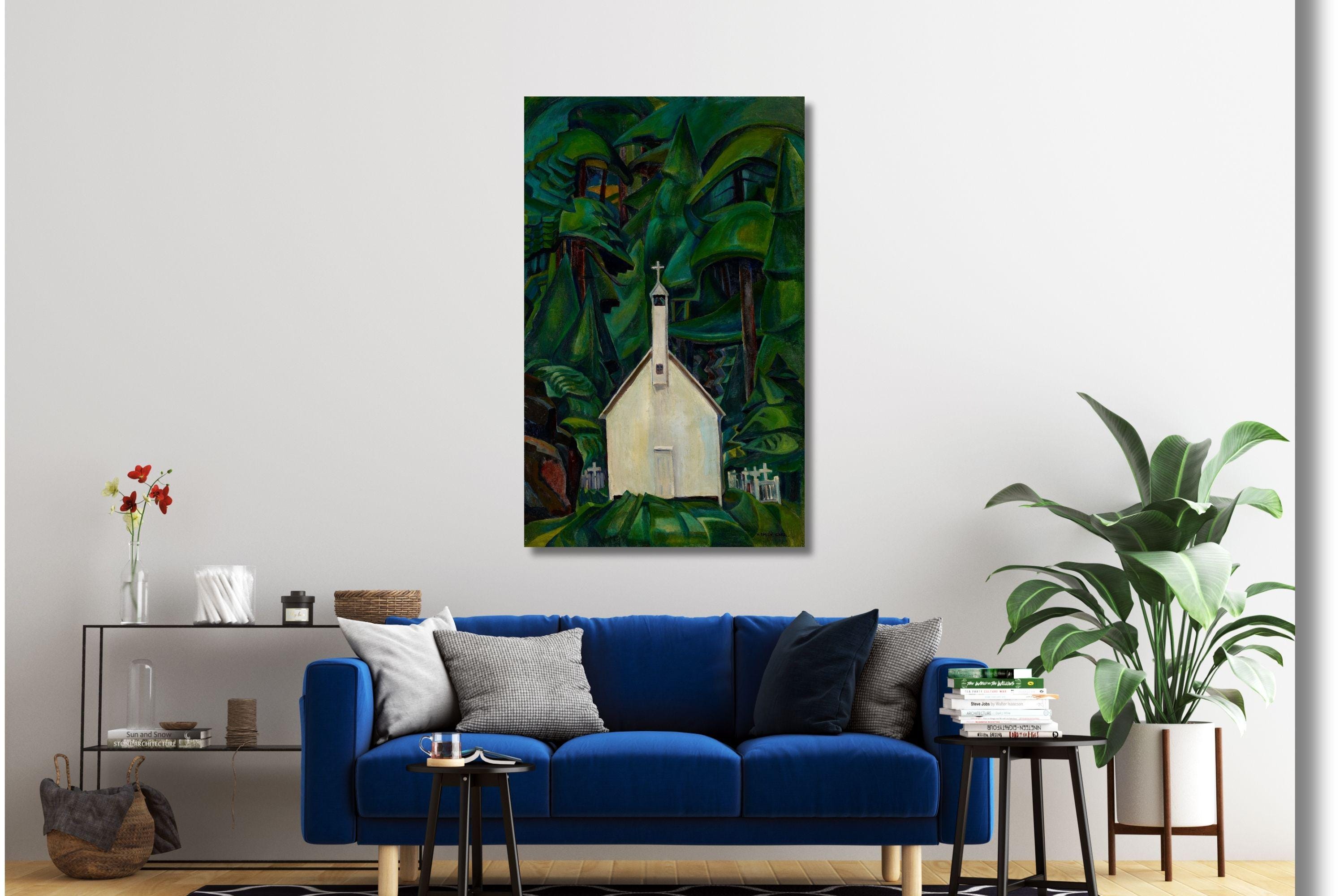 Emily Carr Canvas Wall Art, Emily Carr Artworks, Red Cedar Reproduction ...