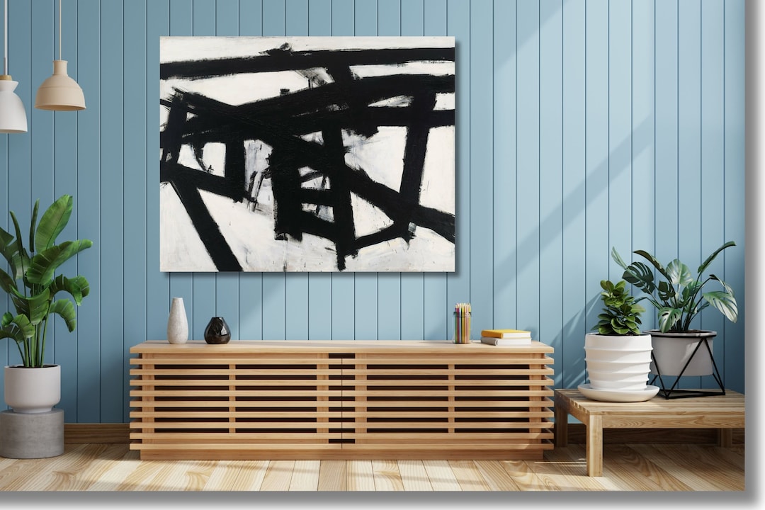 Franz Kline Canvas Wall Art Kline Decor, Kline Poster Art Franz Kline ...