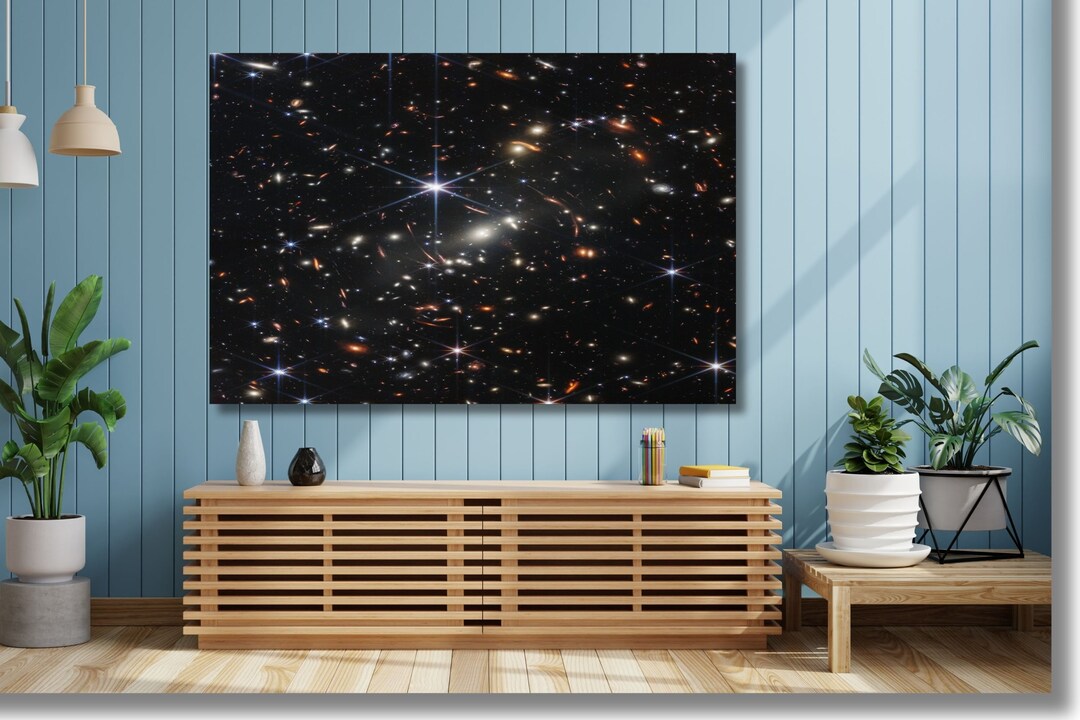 NASA James Webb Poster, Space Telescope, NASA Webbs First Images ...