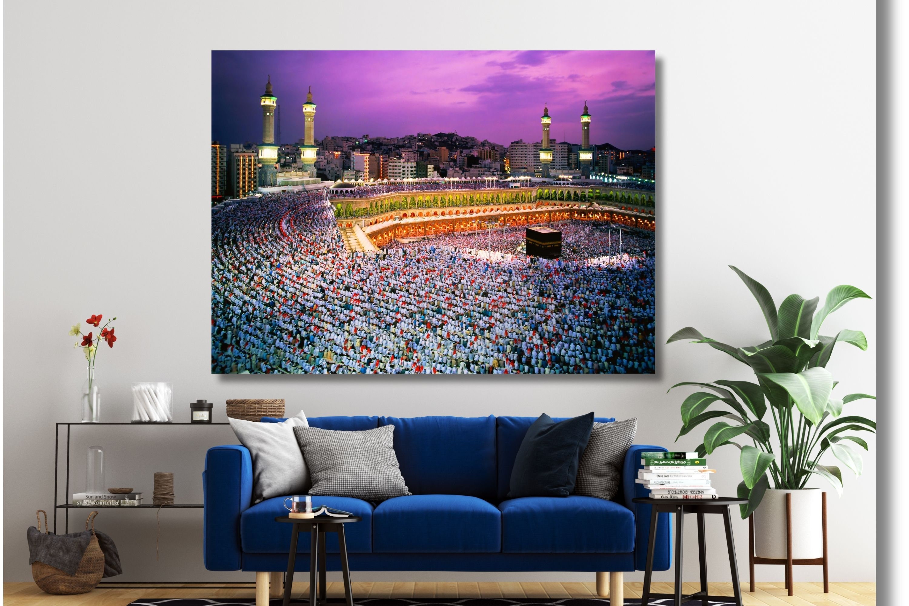 Kaaba Poster Print Art Canvas,kaaba Printable Wall Art,kaaba Wall Art ...