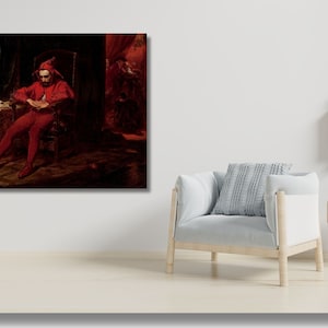 The Sad Jester by Jan Matejko / Poster or Canvas Wall Art, Sad Clown ...