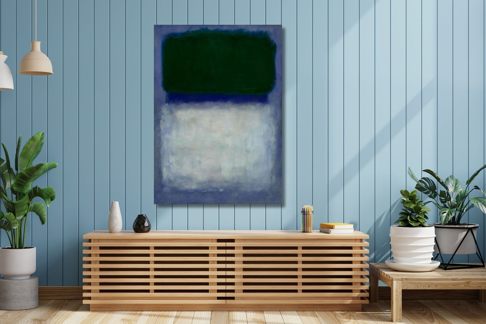 Mark Rothko Blue Canvas Mark Rothko Poster Abstract - Etsy