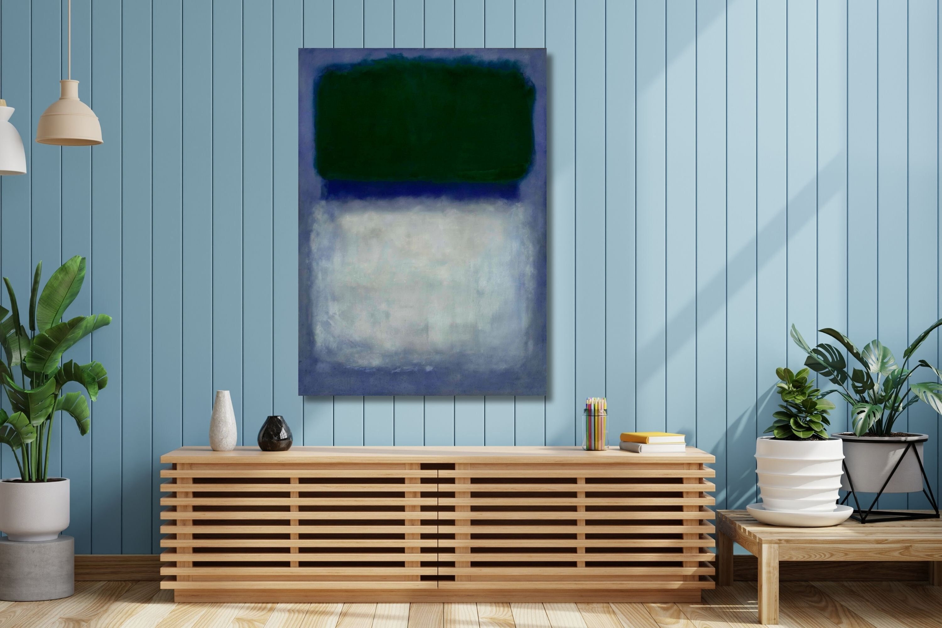 Mark Rothko Blue Canvas Mark Rothko Poster Abstract - Etsy