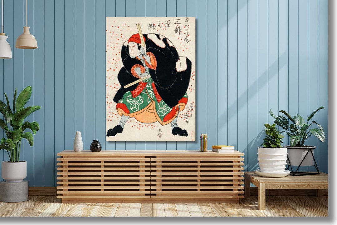 Mimasu Gennosuke No Namiwa No Jirosaku by Utagawa Kuniyoshi 1753-1806 ...
