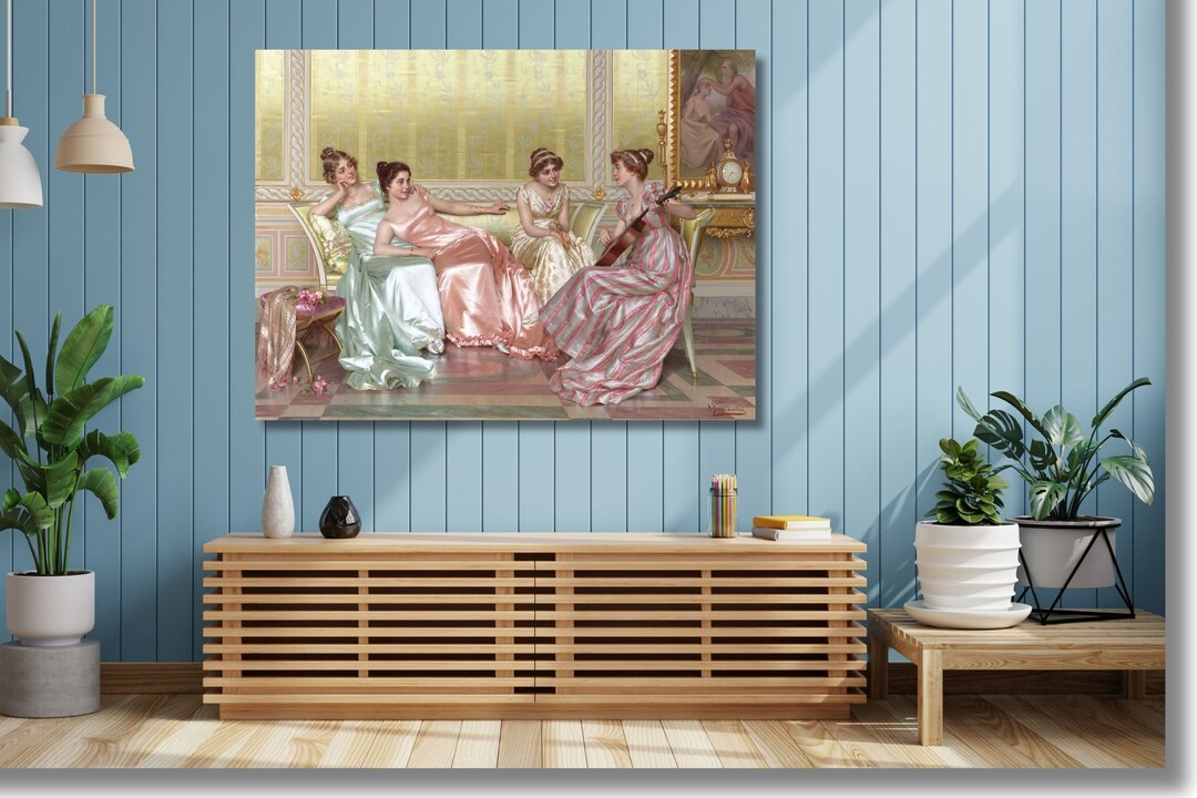 Vittorio Reggianini Party Art Print, Vittorio Reggianini Canvas Wall ...