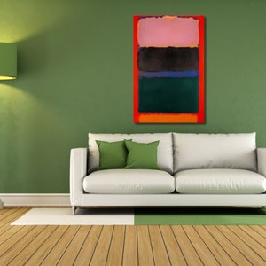 Rothko Wall Art,mark Rothko Collage Mark Rothko,rothko Reproduction ...