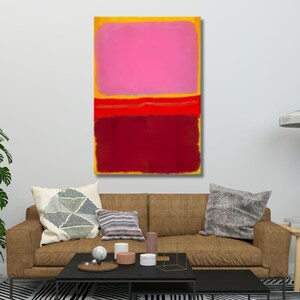 Mark Rothko Canvas Poster Rothko Wall Art,mark Rothko Collage Mark ...