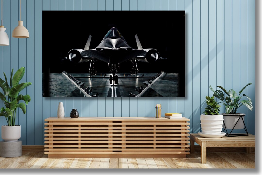 SR-71 Blackbird Canvas Art – Spy Plane Aviation Poster - Etsy