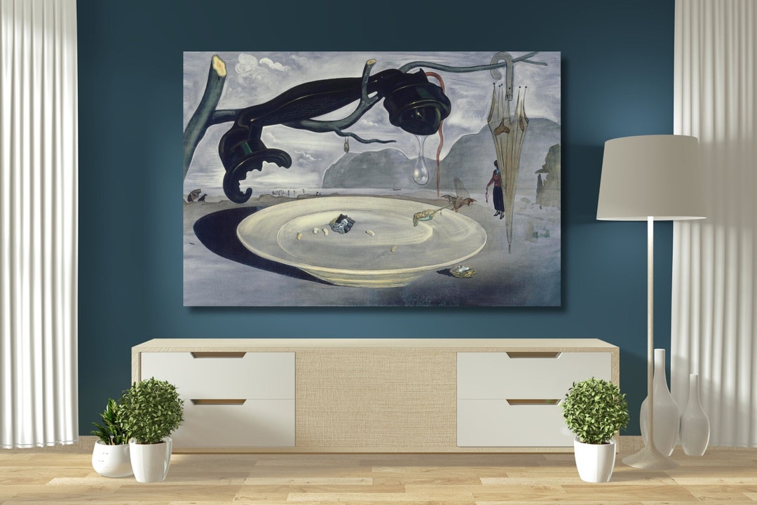 Salvador Dali Canvas Poster,salvador Dali (the Enigma of Hitler) Canvas ...