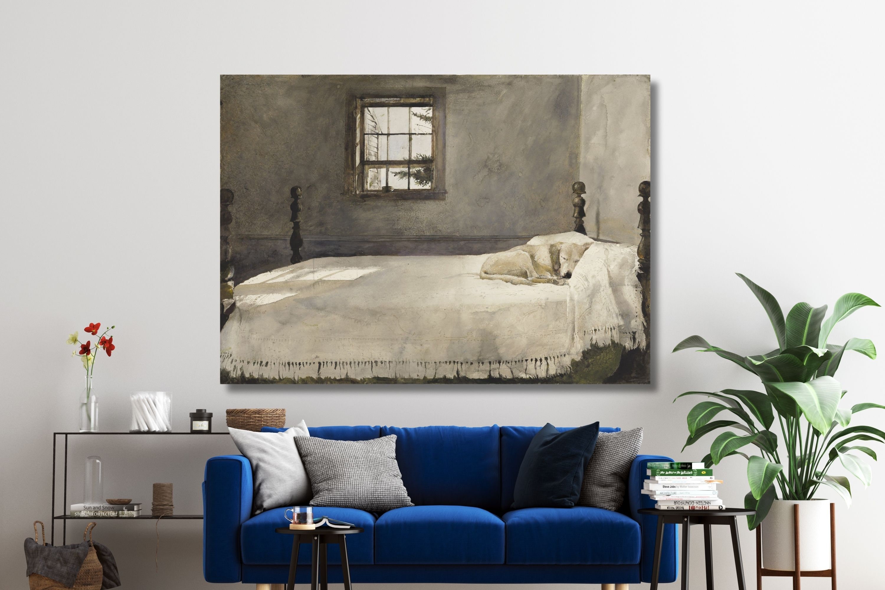 Andrew Wyeth Art,spiritual Modern Canvas Wall Art,master Bedroom Andrew ...