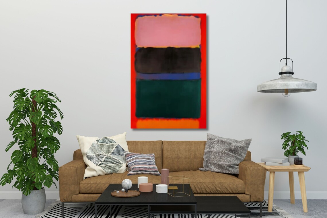 Rothko Wall Artmark Rothko Collage Mark Rothkorothko - Etsy