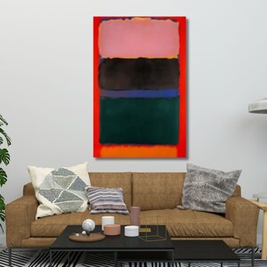 Rothko Wall Art,mark Rothko Collage Mark Rothko,rothko Reproduction ...