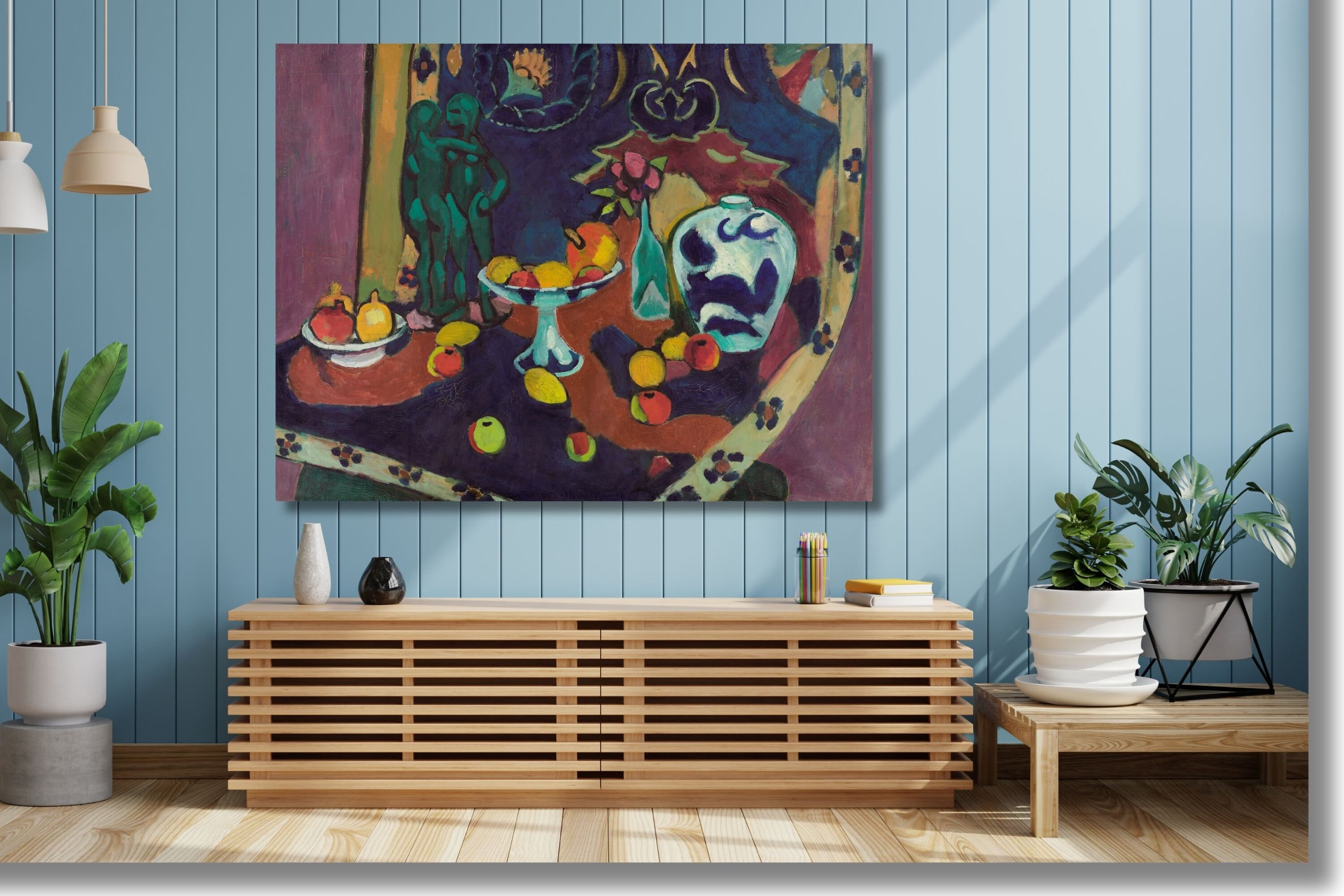 Henri Matisse Fruit and Bronze / Poster Art Reproduction Abstract Wall ...