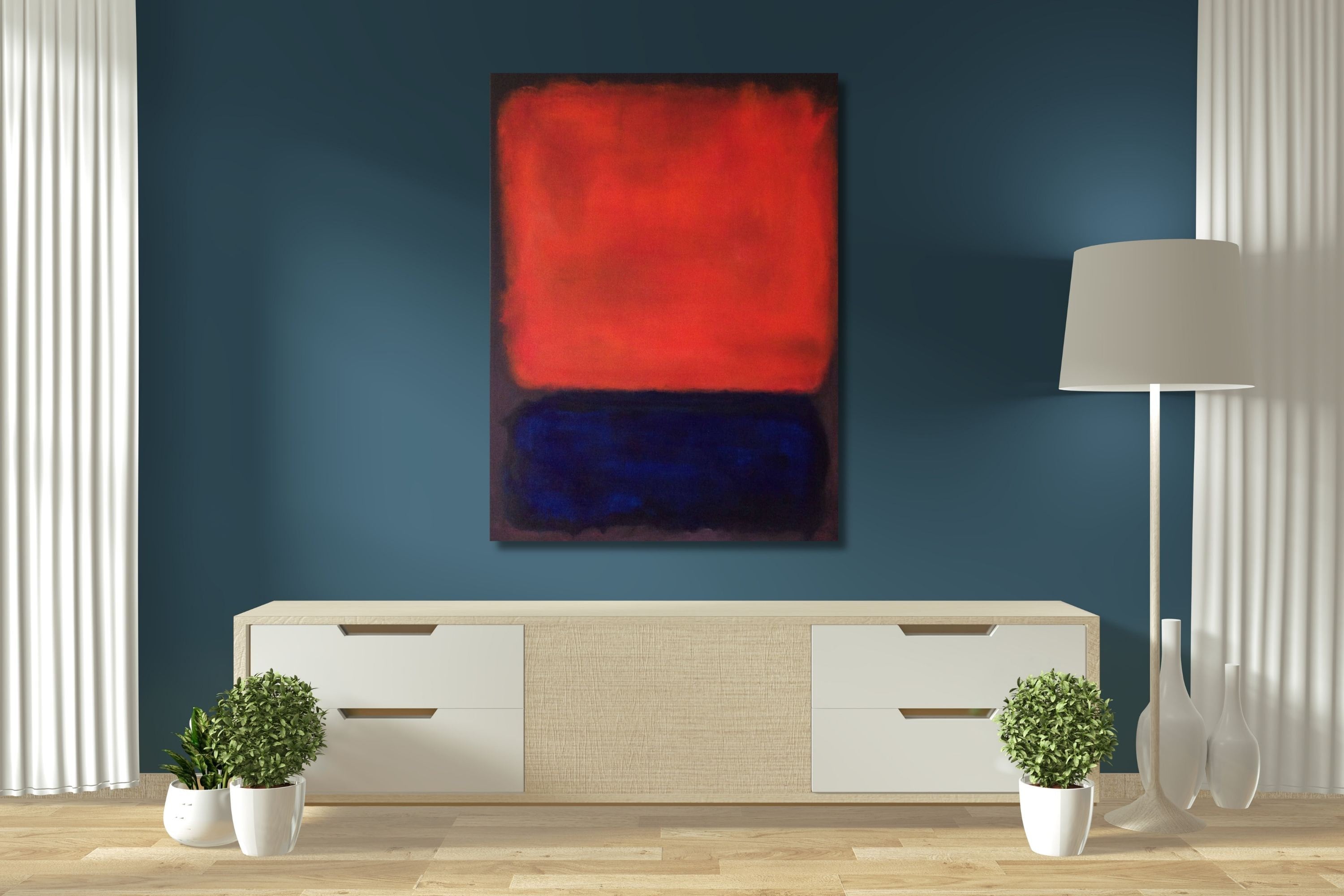 Mark Rothko No.14 1960 Print, Mark Rothko Canvas Print, Mark Rothko ...