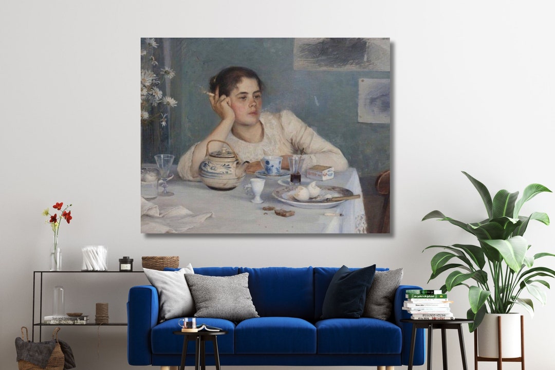 Elin Danielson Canvas Wall Art,elin Danielson-gambogi - After Breakfast ...