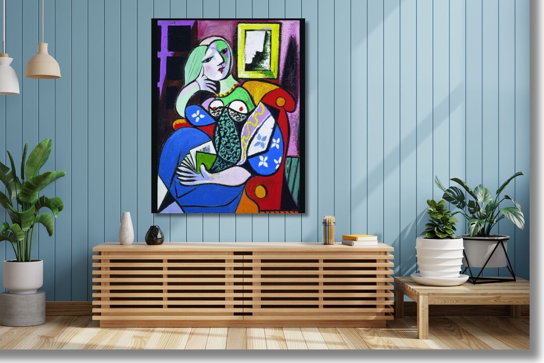 Femme Ingres Face to Face Poster Print Canvas Wall Art by Pablo Picasso ...