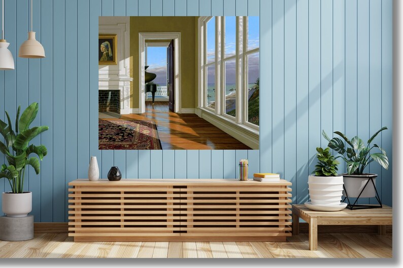 Edward Hopper Artworks,canvas Wall Art Second Story Sunlight Wall Art ...