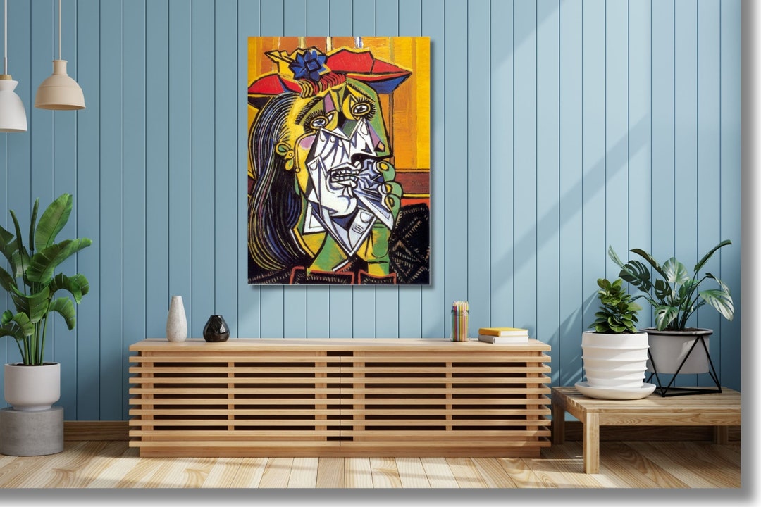 Pablo Picasso DORA MAAR Weeping Woman, Picasso Exhibition Poster, Print ...