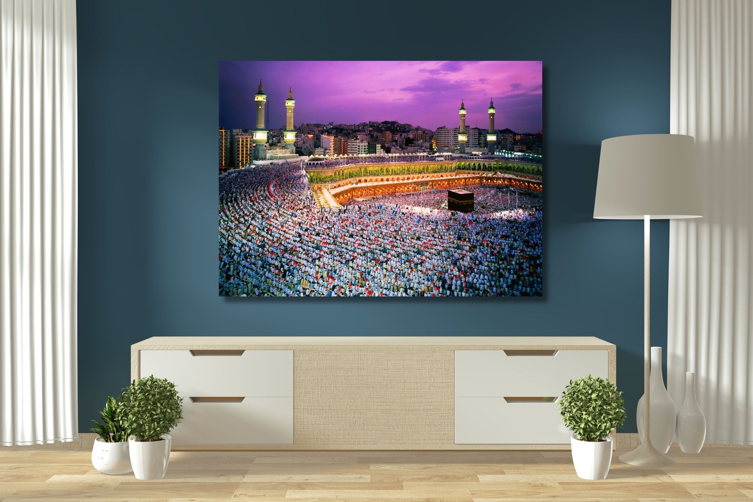Kaaba Poster Print Art Canvas,kaaba Printable Wall Art,kaaba Wall Art ...