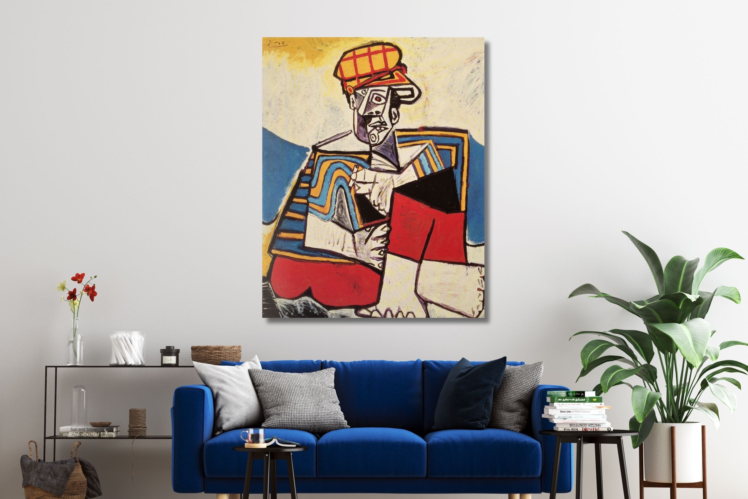 Pablo Picasso the Smoker 1953 Light Switch Cover Paintings Print, Pablo ...