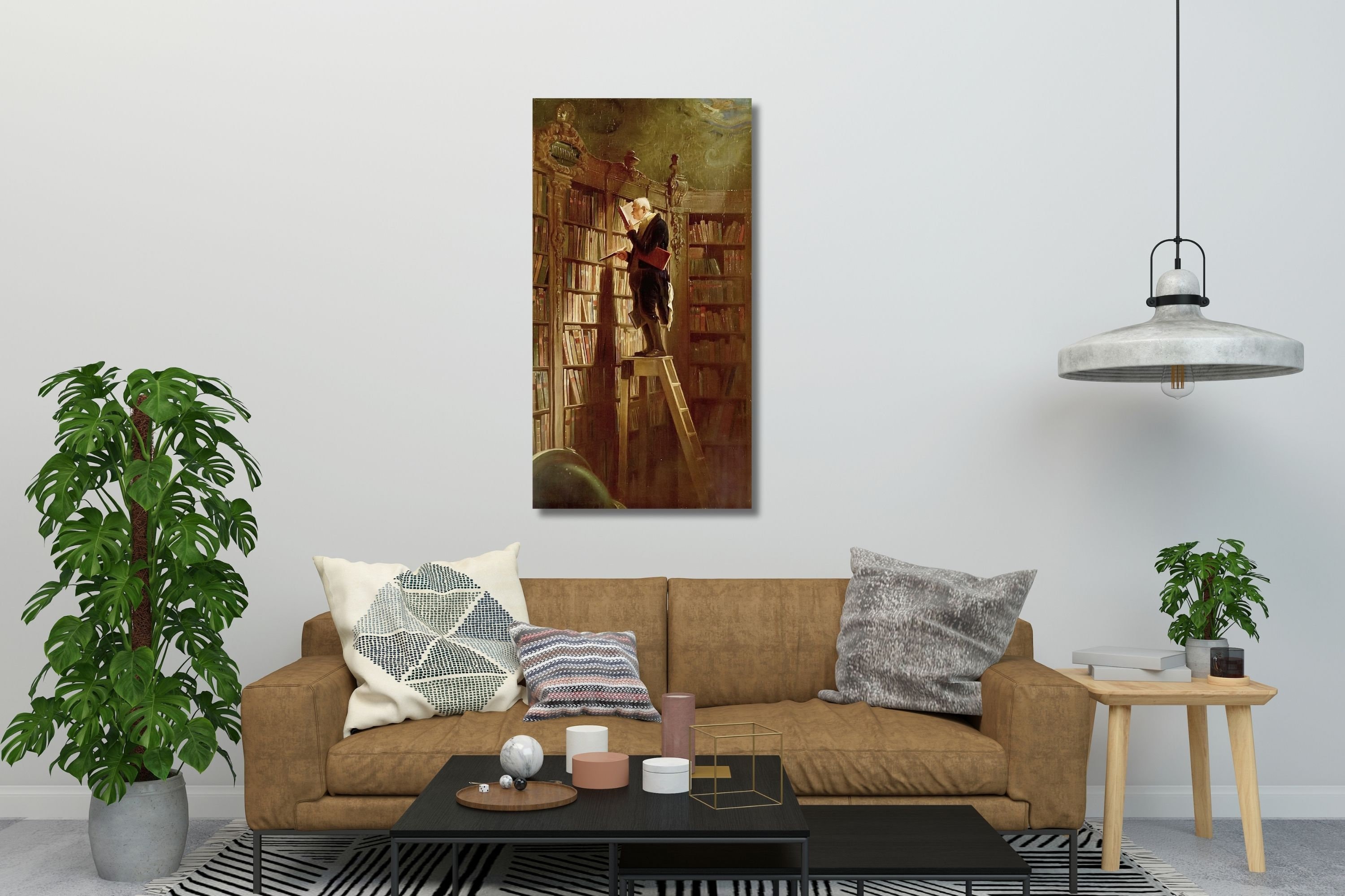 Carl Spitzweg Bookworm Library Poster Art,bookworm Print Art,bookworm ...