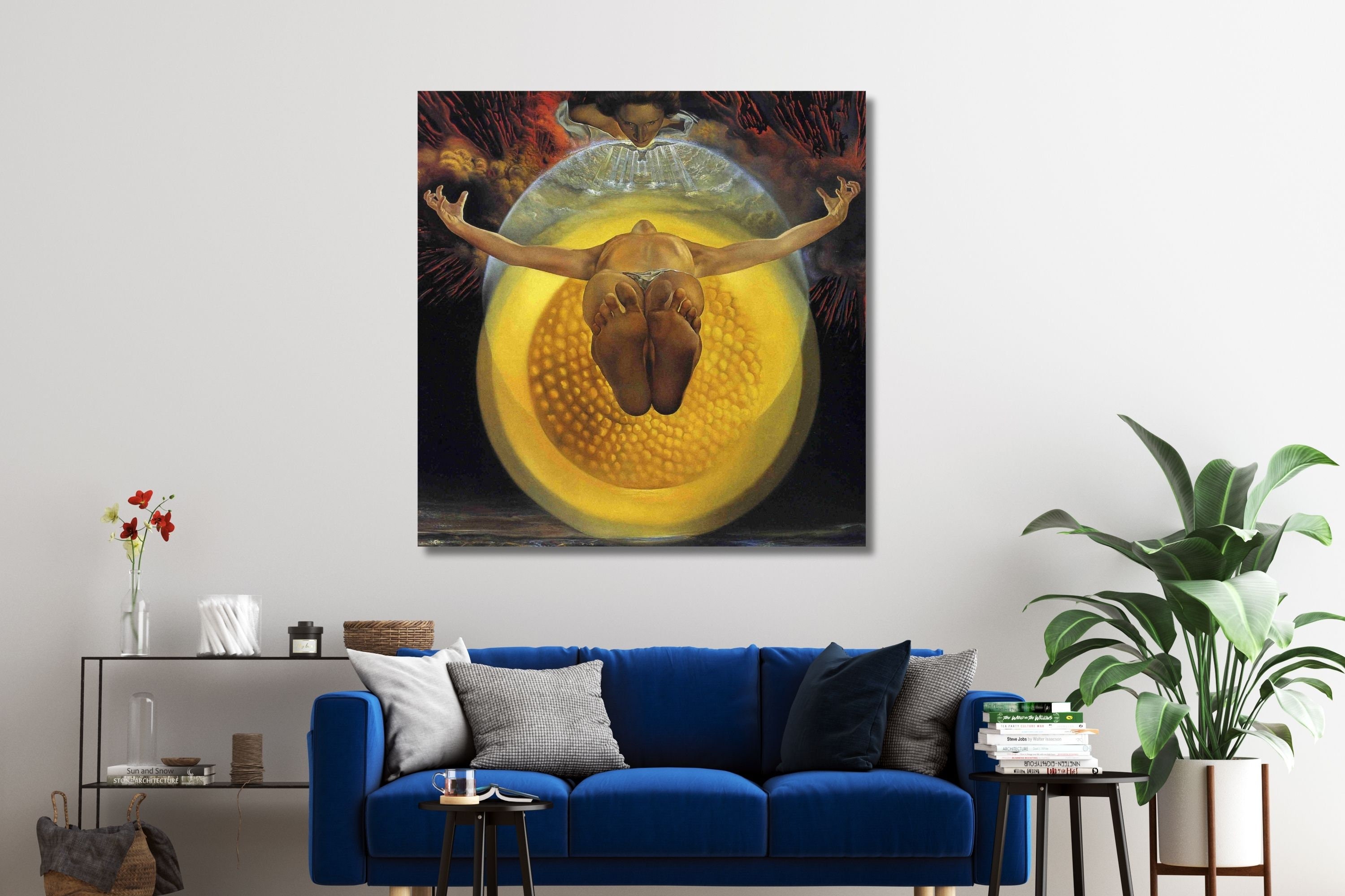 Salvador Dali the Ascension of Christ Print Artchrist of St - Etsy