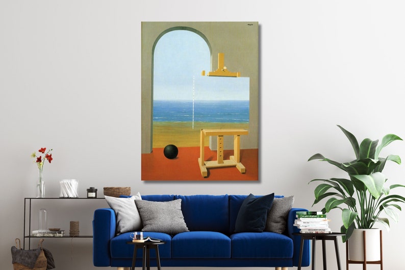 Rene Magritte the Human Condition Poster/canvas Wall Arts,rene Magritte ...