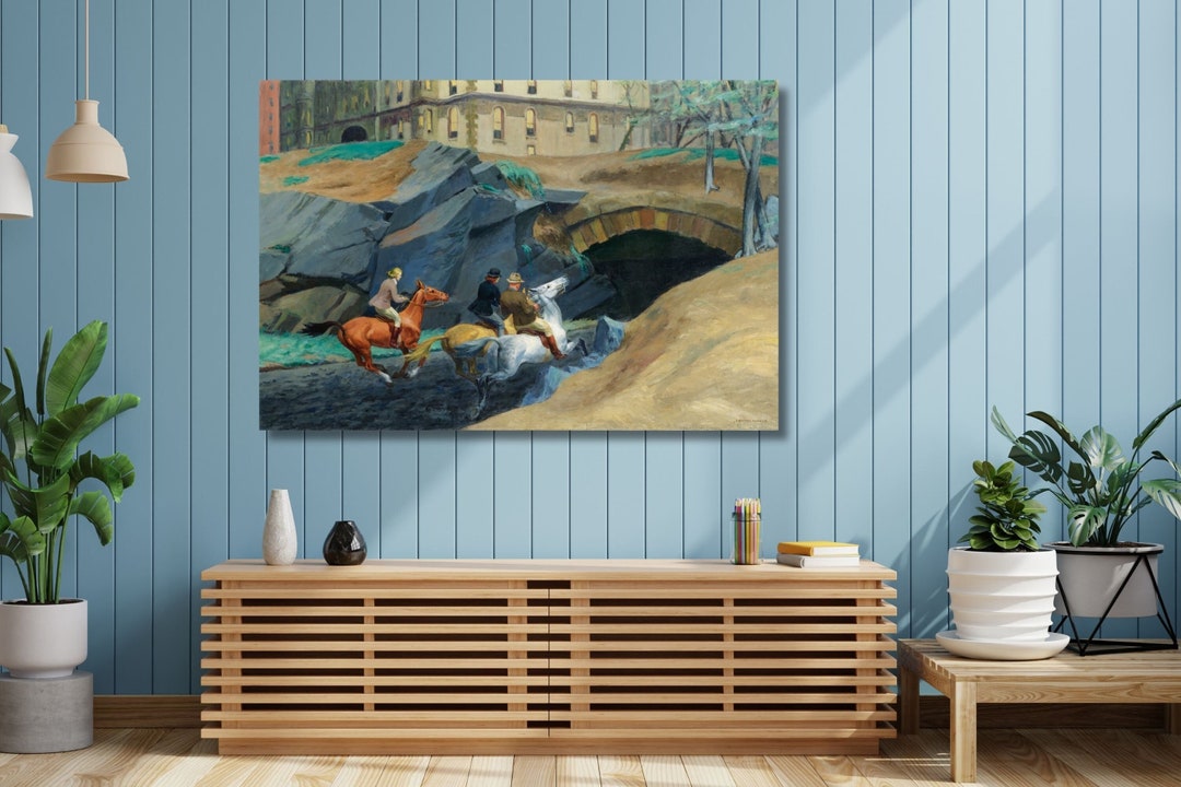 Bridle Path by Edward Hopper Reproduction Print Hopper Painting Print ...