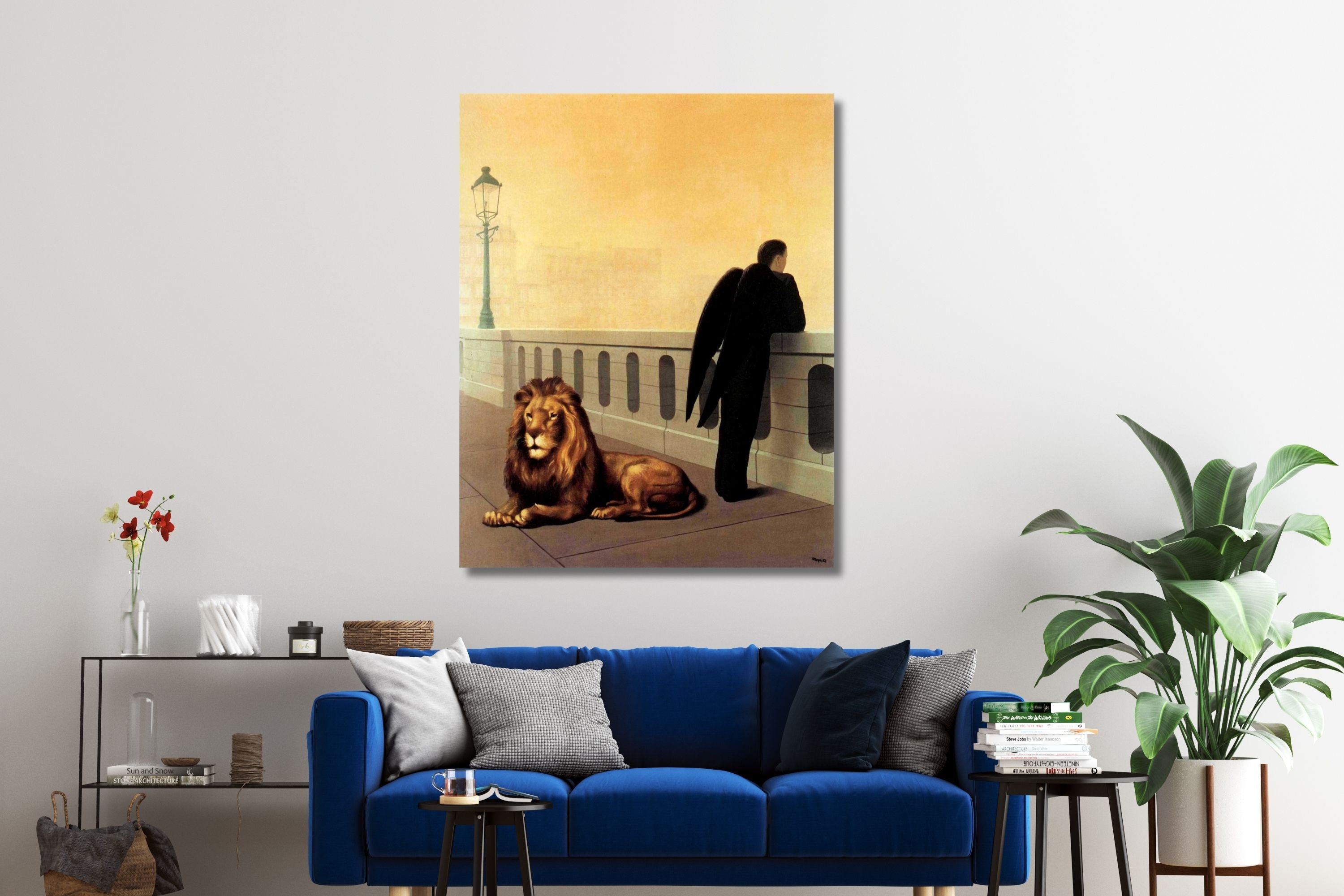 René Magritte homesickness, 1940 Canvas Prints, René Magritte Canvas ...