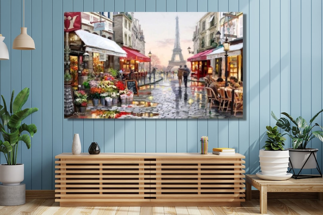 Eiffel Tower Wall Art,canvas Wall Art, Canvas Art, Paris Wall Art ...