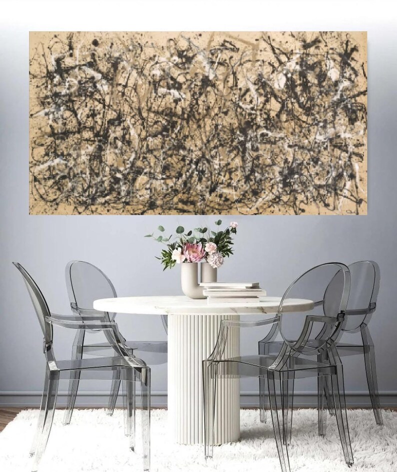 Jackson Pollock Canvas Wall Art Jackson Pollock Autumn Rhythm No. 30 ...