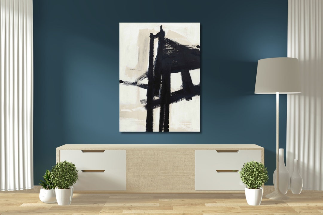 Franz Kline Black White Wall Art,franz Kline Wall Art Canvas Poster ...
