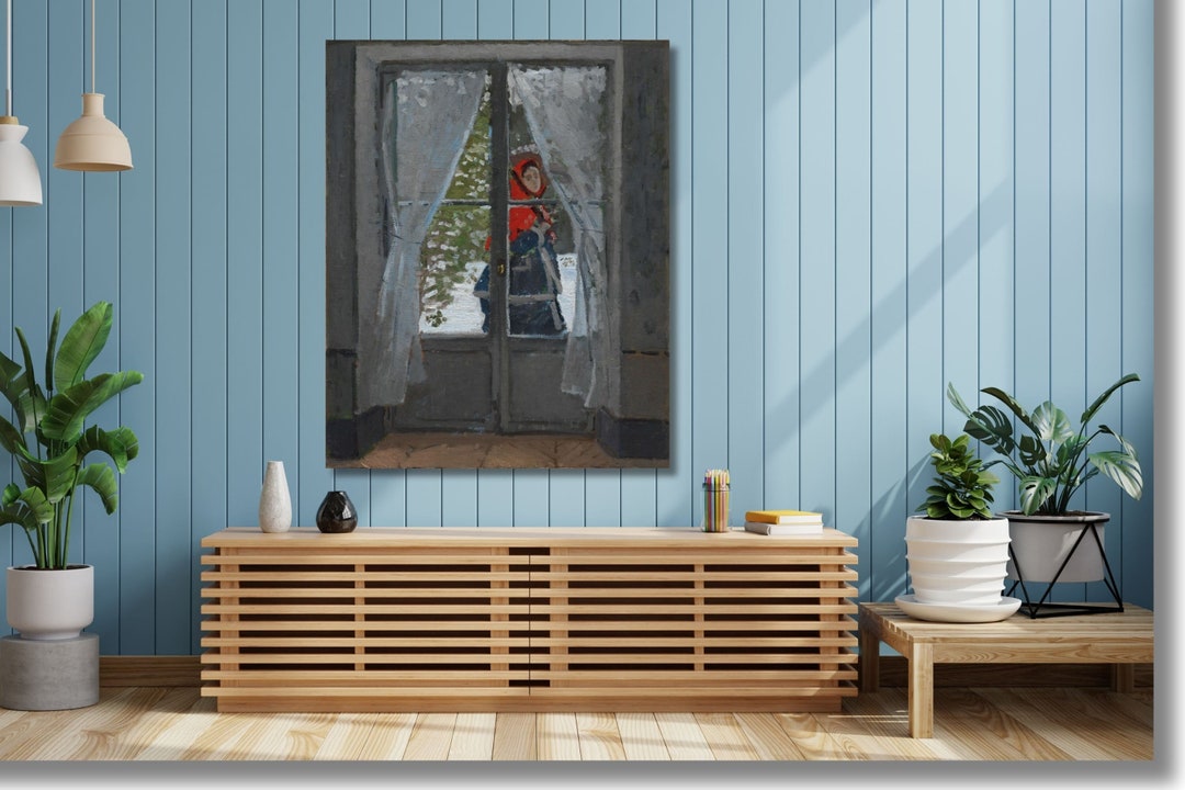 Claude Monet Canvas,claude Monet the Red Kerchief Poster,portrait of ...