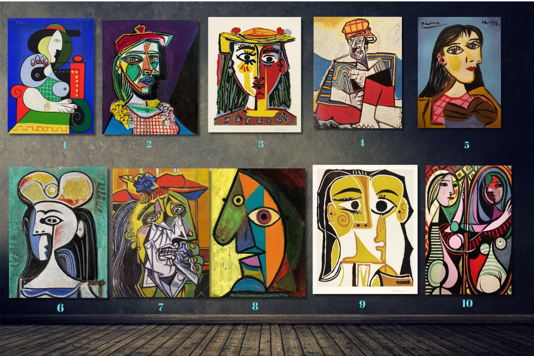 Custom Picasso Canvas Prints, Set of 3, Choose Your Art - Etsy UK
