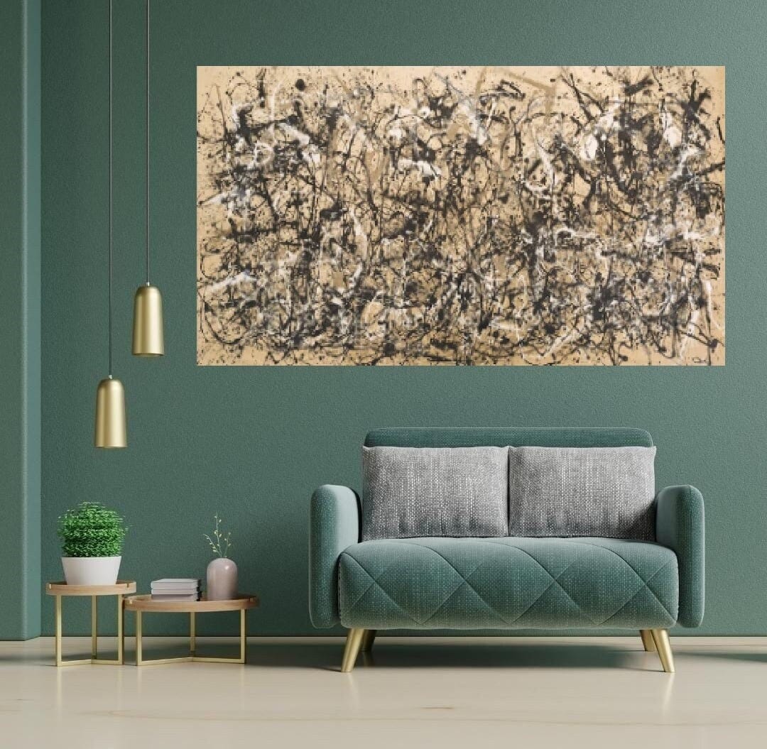 Jackson Pollock Canvas Wall Art Jackson Pollock Autumn Rhythm No. 30 ...