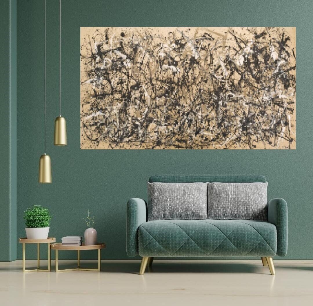 Jackson Pollock Canvas Wall Art Jackson Pollock Autumn Rhythm No. 30 ...