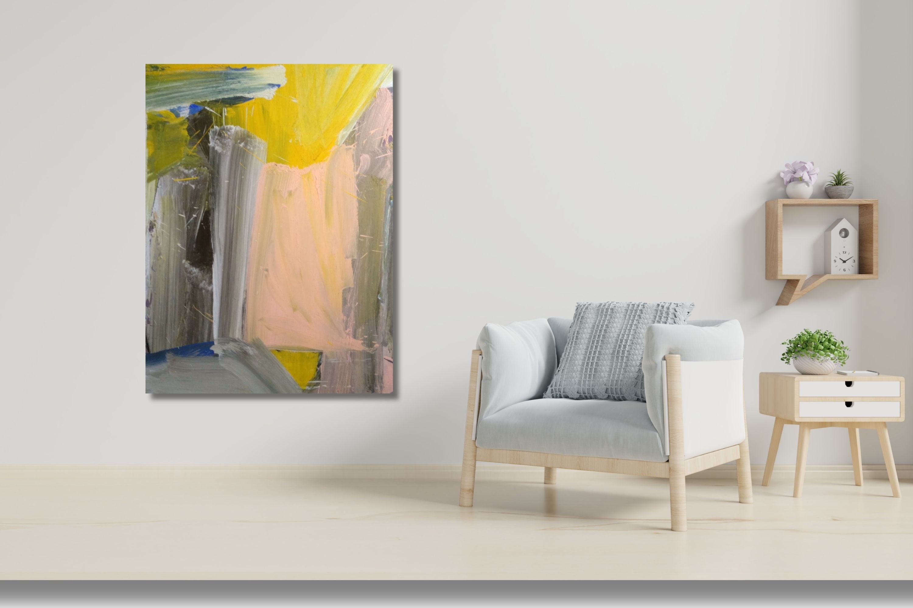 Willem De Kooning Interchange (1955) Canvas Wall Art / Rosy Fingered ...