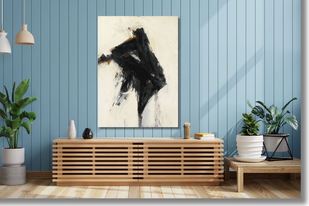 Franz Kline Black White Wall Art,franz Kline Wall Art Canvas Poster ...